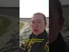 Caixa de gabião galvanizada por imersão a quente para proteção de margens de canais e suporte de taludes de rodovias