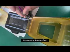 Sostituire l‘obiettivo del marcatore portatile