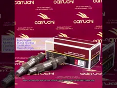 中国 712-35611-0019  HOWO SITRAK T5G C7H MCP16 用 ALEX 部品 入力軸 販売のため