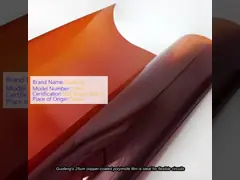 Copper-clad polyimide film for flexible circuit applications