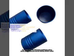 China Competitive Price Durable Aluminum CNC Turning Parts with Any Color Oxidation and Customized Size for sale