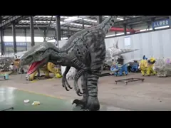 China Walking Velociraptor Animatronic Costume with Customizable Size and CE Certification for Theme Parks and Events for sale