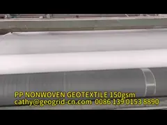 China Drainage Fabric  Geotextile Filter Fabric Geofabrics Cloth Non Woven Geotextile for Solid Waste Landfill Project for sale