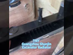 SH350A6 Plastic Water Chamber For Sumitomo Excavator Water Tank Radiator