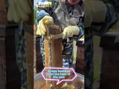 China 100% Organic Pure Beeswax Block 28g Handmade Yellow Food Cosmetic Grade Beeswax Bar for sale