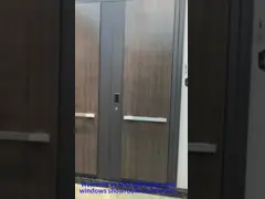 China Swing Left Grey Homes Stainless Steel Swing Door House Door Opens Outward Waterproof for sale