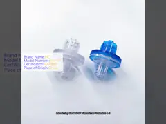 China Disposable Transducer Protector with 0.22μm PTFE Membrane for Hemodialysis - 23mm Diameter, ETO Sterilized for sale