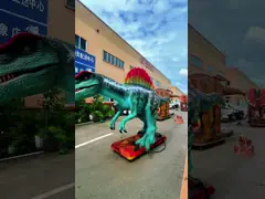 Realistic Animatronic Dinosaur Model for Juassic Park and Dino Park