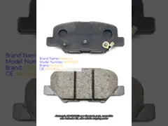 AN-786WKG Akebono Rear Disc Brake Pads Set Compatible with Outlander EX