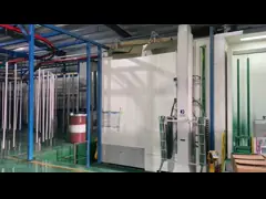 security fence with square post powder coating