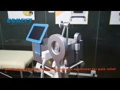 더 빠른 치유와 근육 이완을 위해 펄스 자기 치료 및 레이저 빛 (650+808nm) 을 가진 다기능 통증 완화 장치