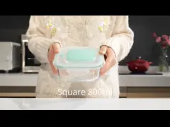 China IKOO High Borosilicate Glass Airtight BPA-Free Vacuum Glass Storage Container for Fresh Food Preservation for sale