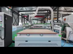 China 1830A-2 Dual Station CNC Router with 12-Tool ATC, 3050x1830mm Processing Area, 9kW Spindle for sale