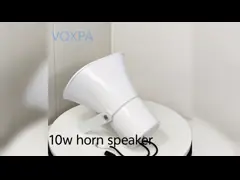 OEM ODM 10W Horn Speaker ABS Adjustable Waterproof Horn Loudspeaker