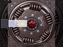 China 4110002080 Truck Clutch Disc For Lgmg MT95 Mining Truck Parts Heat Resistance for sale