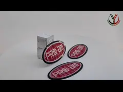 China Degradable TPU 180 Degree 8 Colorways PVC Patches For Hats for sale