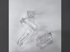 China Crystal Bulk Perfume Bottles 20ml with 2cm Width 4cm Height - High Transparency Glass Containers for sale