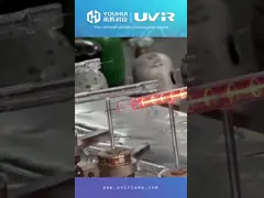 China SK15 Clear Quartz Tube Halogen Infrared Lamp with 55-575V Voltage and 50-1500mm Heating Length for Fast 1s Response Heating for sale