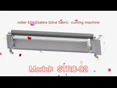 STRC-02 roller blind/zebra blind fabric cutting machine