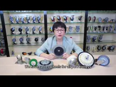 China 6"/8"/10" Brake / Rigid Extra Heavy-Duty MC Nylon Caster for sale