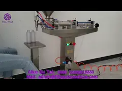 2058 J18 Semi-Automatic Single-Head Pneumatic Paste Filling Machine with Support Frame