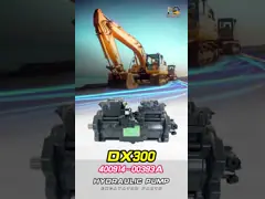 Bomba hidráulica principal da escavadeira Doosan DX300