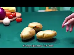 China 4.5L-6L Commercial Air Fryer Adjustable French Fry Machine 1400W 50Hz/60Hz for sale