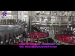2062 J59 Glass Bottle Beer 84-72-14 Three-in-One Washing, Filling, and Capping Machine