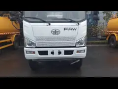 China FAW Stainless Steel Drinking Water Dairy Cattle Farm Fresh Water Tanker Sprinkle Truck for sale