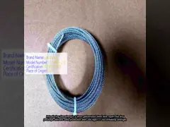 2.0mm X 6m Galvanized Coated Wire Rope Tiny Package For Safe Pretection