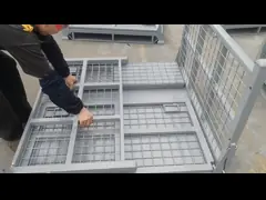 China Custom Powder-Coated Stackable Warehouse Racks 800-1500kg Capacity 3-5 Levels for Brand Logistics Storage for sale