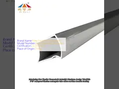 China Industrial Aluminum Awning Tube Connected Titanium Tubes  New Frontier Connected for sale