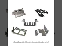 Sheet Metal Fabrication CNC Bending Parts With Aluminum And Steel
