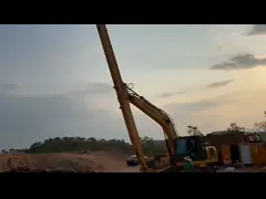 Telescopic Arm for Excavator Telescopic Excavator Boom Q355B 8m-16m Digging Depth