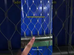 Stainless Steel Hand Woven Rope Mesh