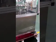 Firmly Stretch Film Wrapping Machine Before Wooden Case Packing