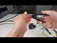 20-30 AWG 전선 스트리퍼, 노란색 손잡이