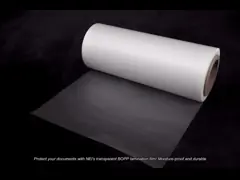 Transparency Lamination Film Moisture Proof for Long-Lasting and Clear Protection of Your Important Documents