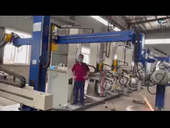 Steel Vessel Head Tank Lid Automatic Dished End Polishing Machine