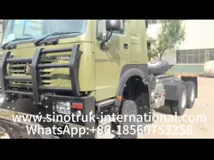 China 6x6 Drive Wheel Tractor Truck The Optimal Choice for 430hp Horsepower Requirements for sale