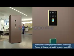 Anti-Theft Commercial Deposit Safe Alarm System Biometric Fingerprint Lock 7 Open Ways