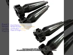 China Custom Precision Steel CNC Turning Parts Blackened Surface Treatment with 100% Inspection and +/-0.001~0.005mm Tolerance for sale