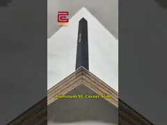 Aluminum 90° Corner Trim | Precise Edge Covering | Solve Tile Corner Cracking!