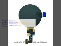 1.32 Inch Round TFT Display 360x360 QSPI Interface 450CD/M2 Circular TFT