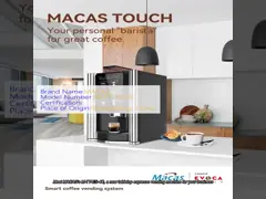 Tisch-Espresso-Verkaufsautomat für Kaffeezubereitung für Unternehmen