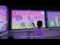 Interactive Mechwarrior Wall Projector Games Motion Capture Canyon Adventure