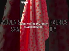 Premium Textured Swim Fabric with UPF 50+ Sun Protection and 120cm Width for Swimwear Production