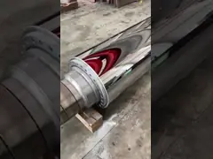 China L1600-3000mm Film Lamination Rubber Roller Teflok Electromagnetic Induction Heating Roller for sale