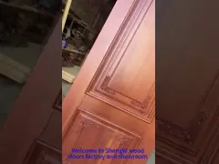 Wood door