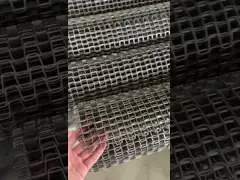 China 304SS Metal Honeycomb Conveyor Belt 20cm-200cm Width Honeycomb Belt Conveyor for sale